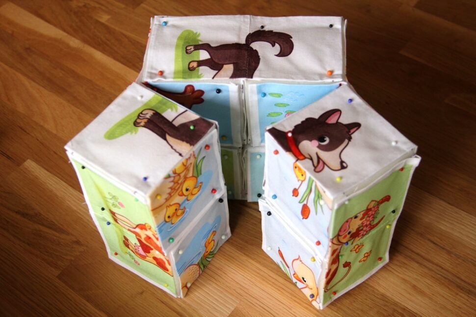 Magická kostka - návod na ušití